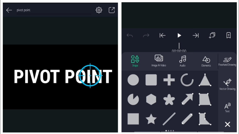 How to Move/Change the Pivot Point in Alight Motion?
